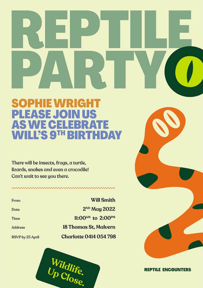 Reptile Encounters | Exciting Reptile Parties in Melbourne